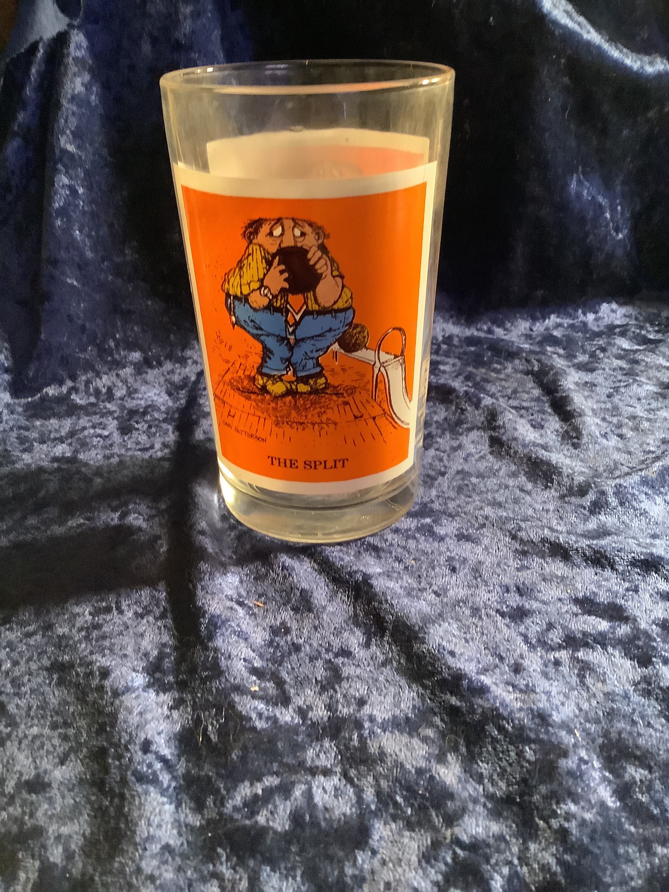 1979 the Split Pepsi Bowling Glass - Etsy