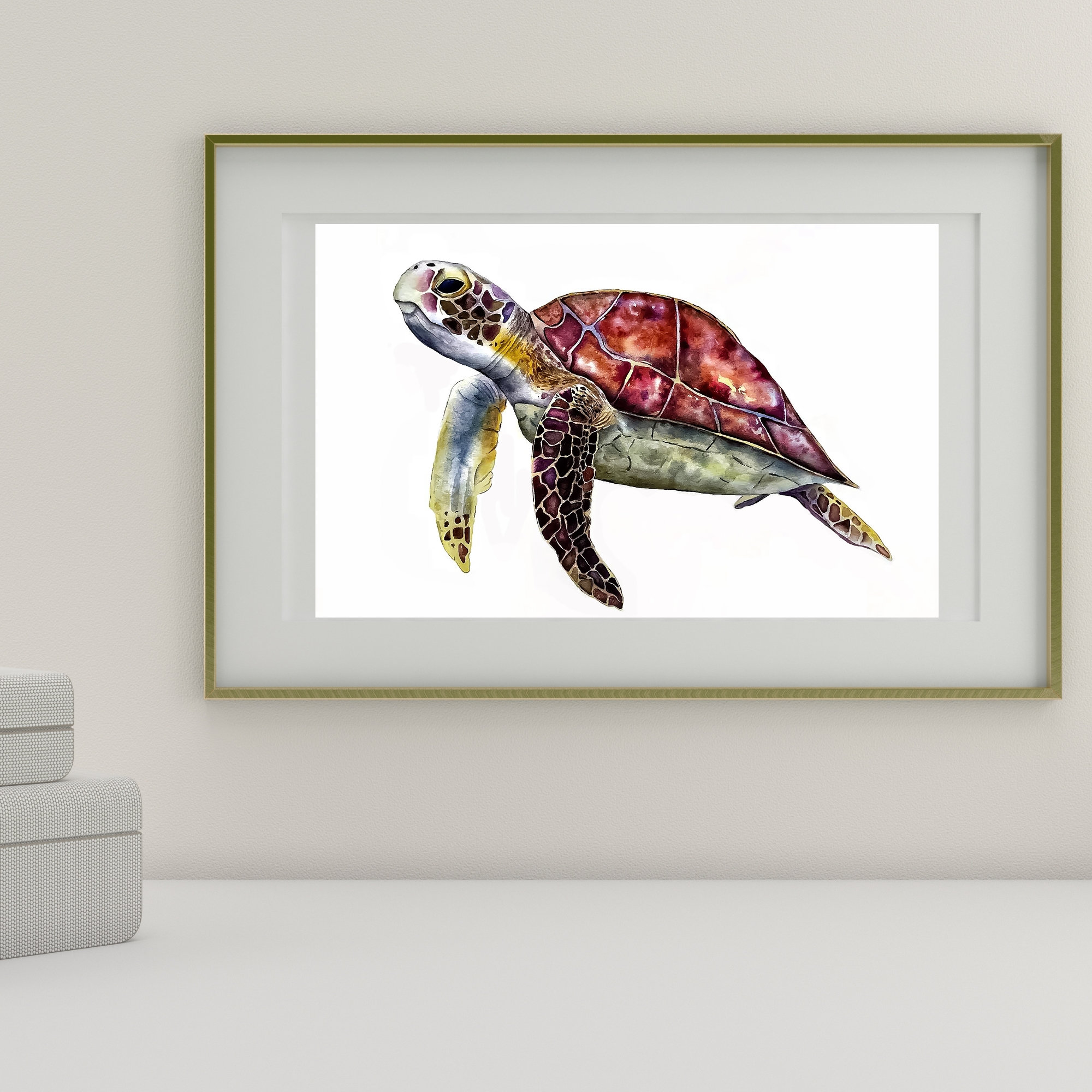 Printable Turtle Art, Instant Download, Digital Prints, Home Decor ...