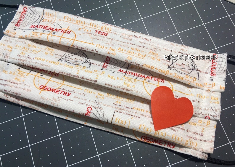 Science STEM STEAM Reusable/washable Fabric Face Masks With | Etsy