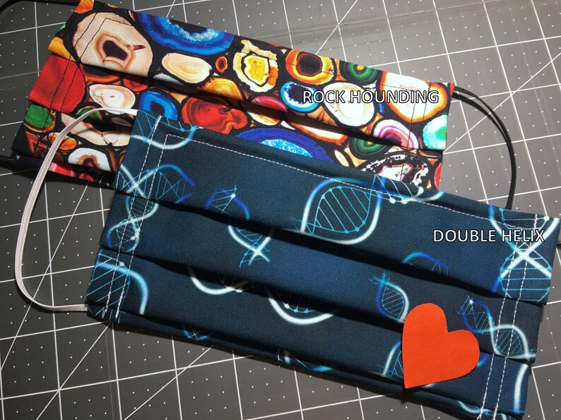 Science STEM STEAM Reusable/washable Fabric Face Masks With - Etsy