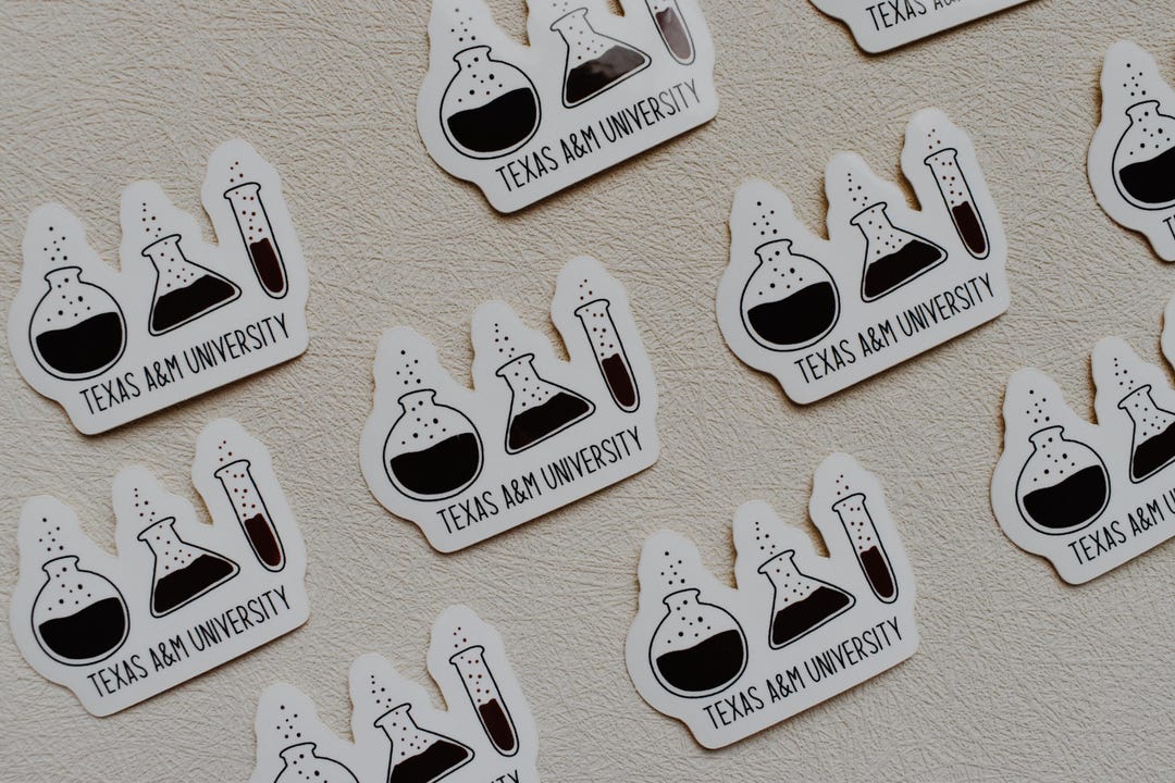 TAMU Science Sticker - Etsy