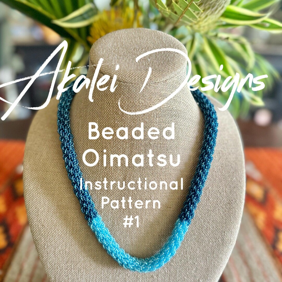 Kumihimo Instructional Pattern (instant Download) - Oimatsu Rope Basics ...