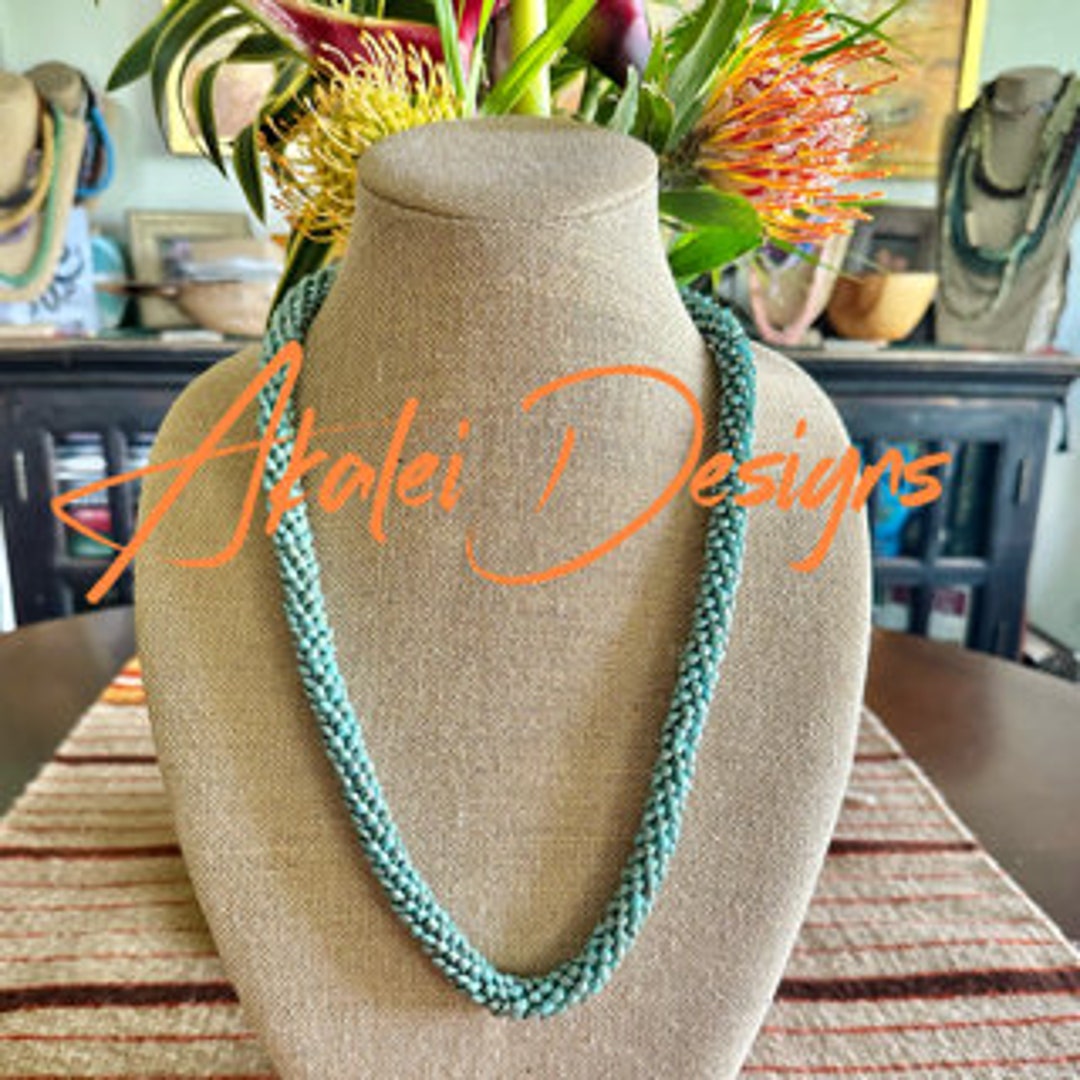 Luster Turquoise Picasso Dragon Scales Necklace 30 - Etsy
