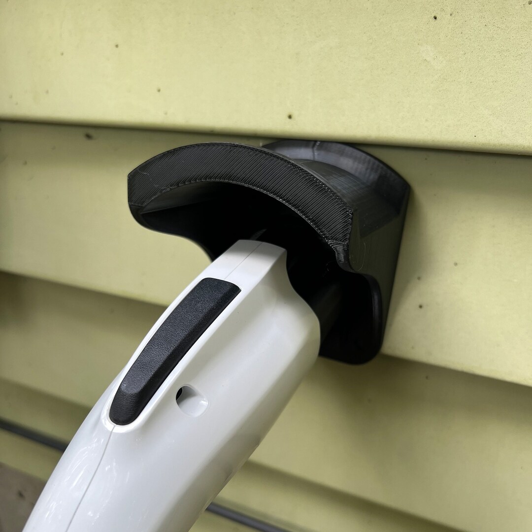 Home EV Charger Nozzle Holster Dock and J-hook Combination for Level 2 ...