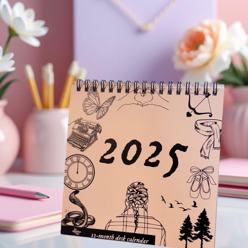 2025 Flip Desk Calendar - Etsy