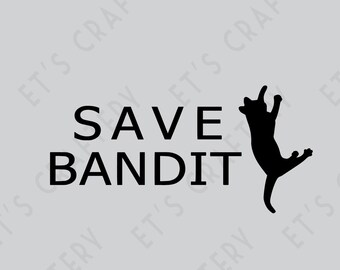 Bandit Decal | Etsy