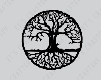 Tree of Life Window Decal - Etsy