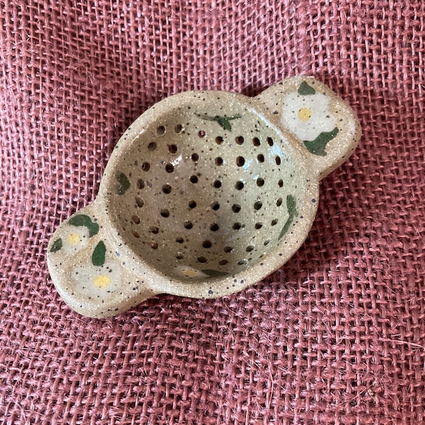 Ceramic Tea Strainer - Etsy