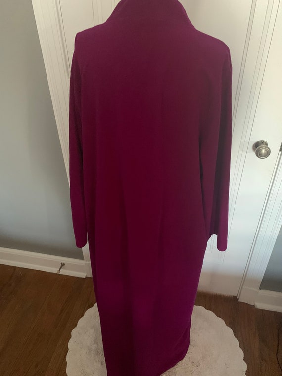 1970s Purple and Pink Color Block Robe - Gem