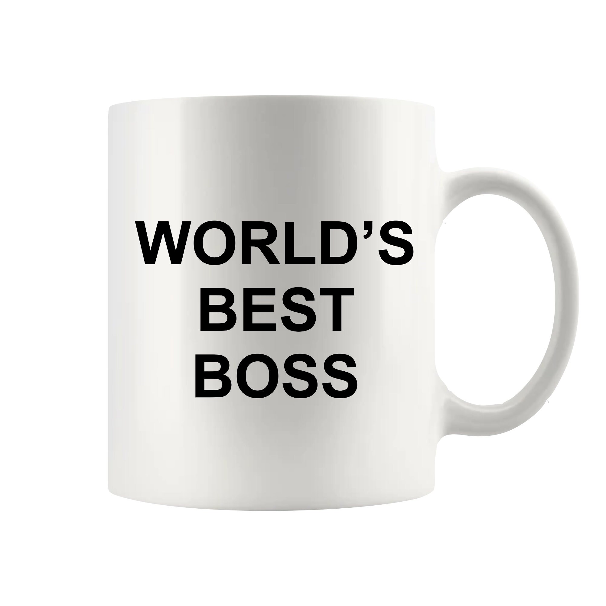 The Office Worlds Best Boss Mug - Etsy