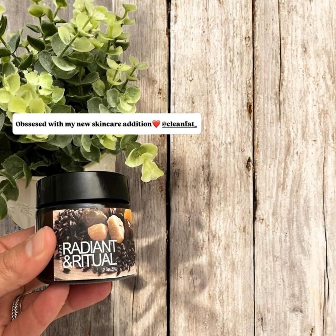 Radiant Ritual Face - Black Seed Frankincense Resin Halal Tallow - Etsy