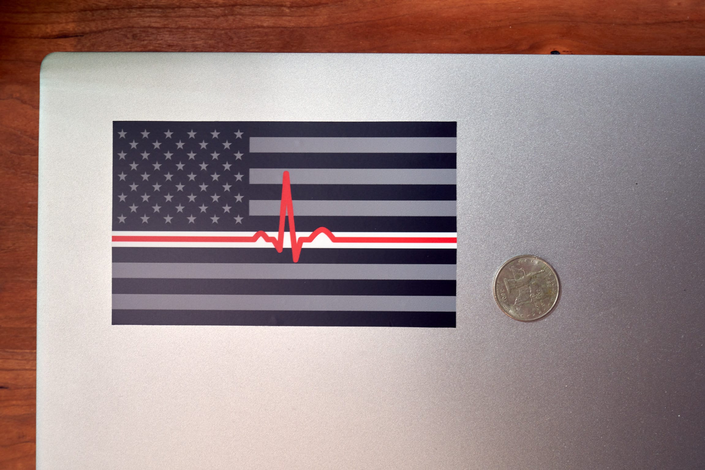 Healthcare Worker Flag Sticker Vinyl Decal 3" X 5" for Car Window ...