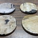 Petrified Wood Coasters set of 4 - Etsy