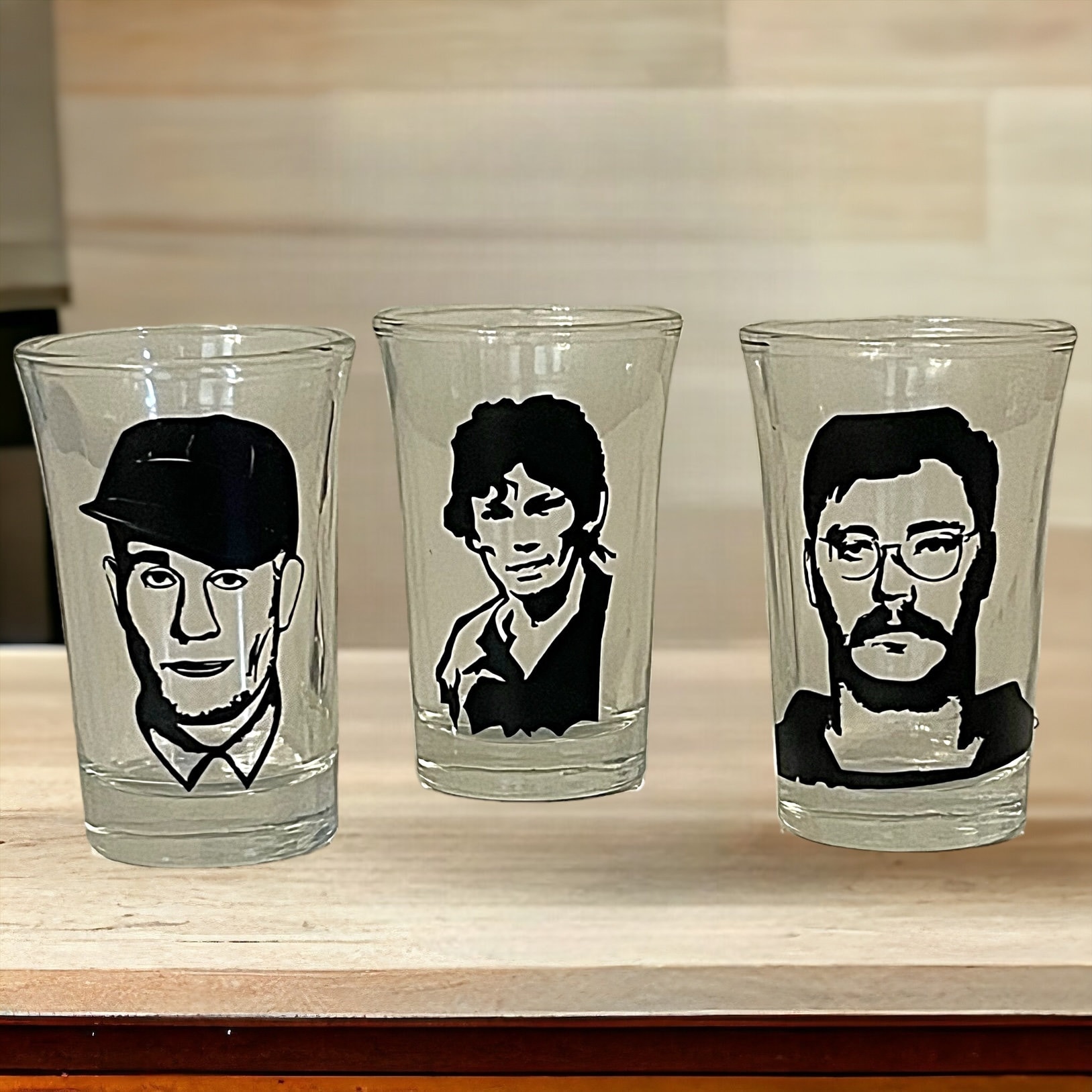 Serial Killer Shot Glasses, Horror Shot Glasses - Etsy