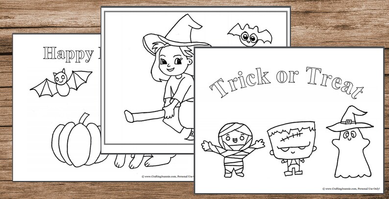 Halloween Party Pack, Halloween Games, Halloween Printables, Coloring ...