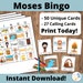 Moses BINGO Game L Sunday School Activities L CCD Games L Religious ...