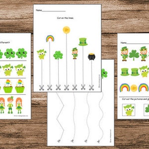 St. Patrick's Day Preschool Worksheets Printable - St. Patrick's ...