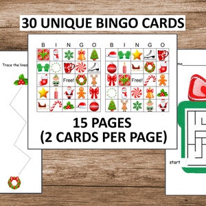 Christmas Party Pack, Christmas Activities for Kids, Christmas ...