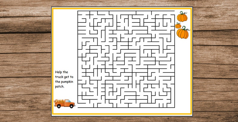 Thanksgiving Printable Placemats: Word Search, Word Scramble, I Spy ...