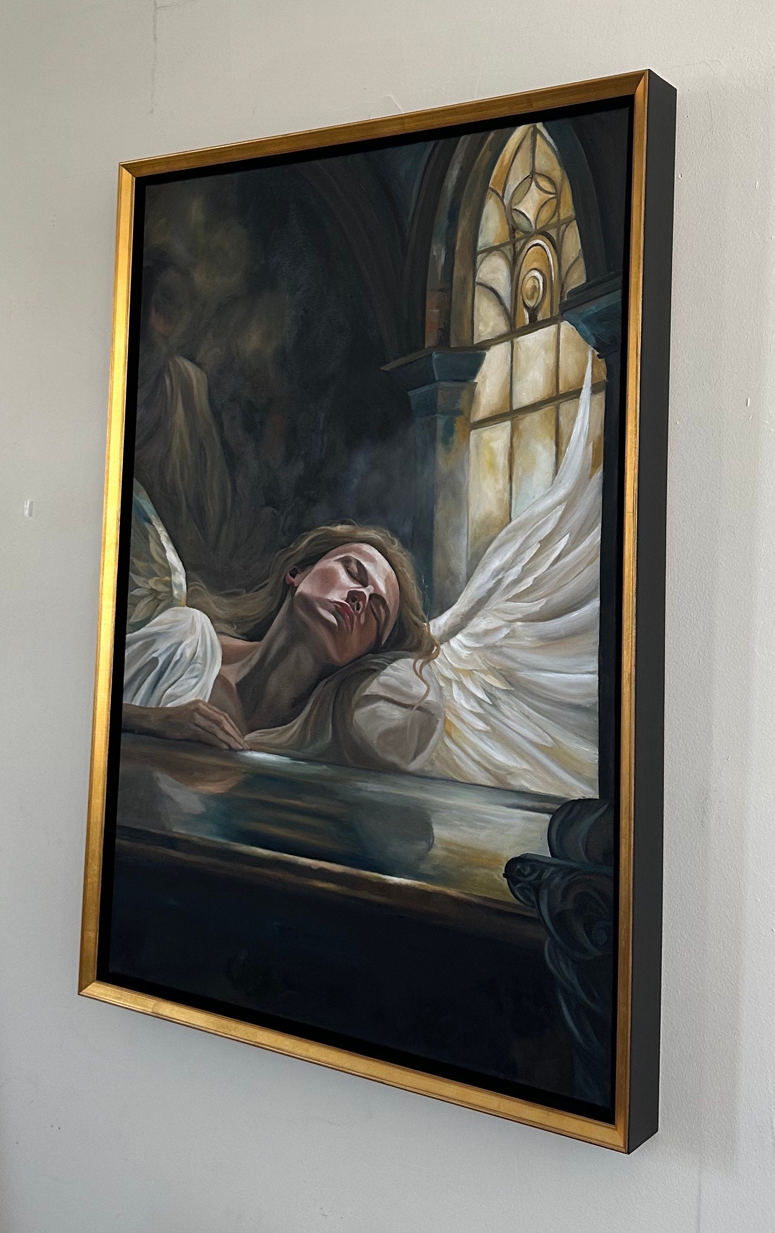 Original Fine Art Oil Painting Renaissance Style Spiritual - Etsy