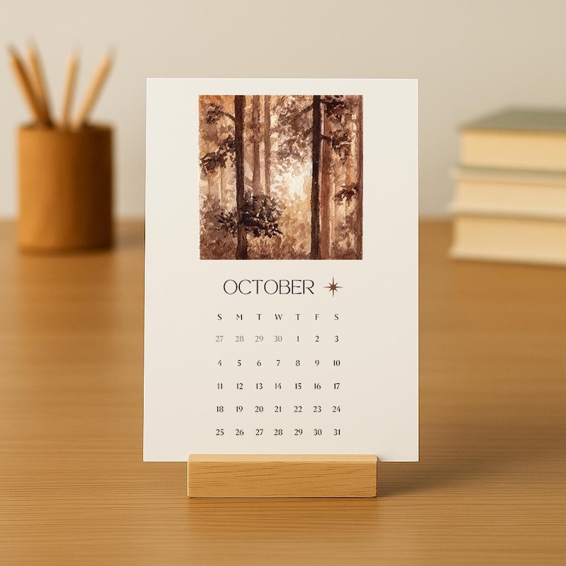 Stand up Desk Calendars 2026 - Etsy