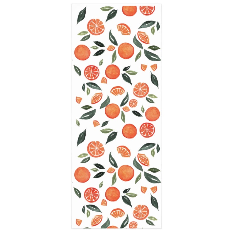 Citrus Wrapping Paper Oranges Wrapping Paper Wrapping Paper - Etsy