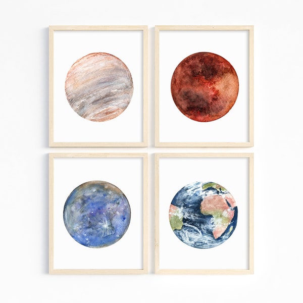 Planet Prints - Etsy