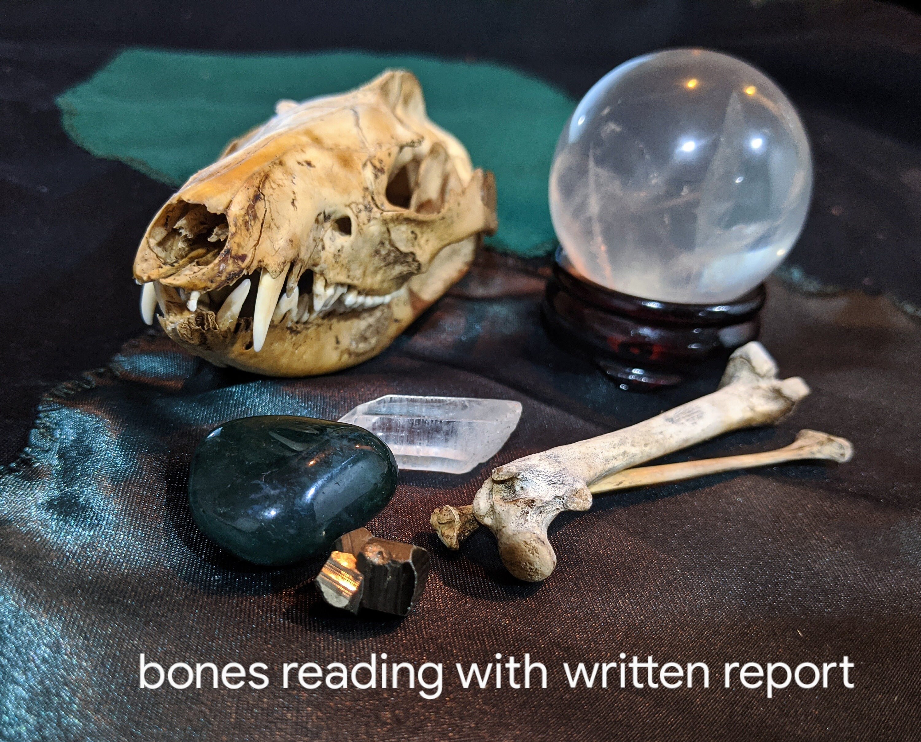 Throwing Bones Divination Reading With Written Report Extensive PDF ...