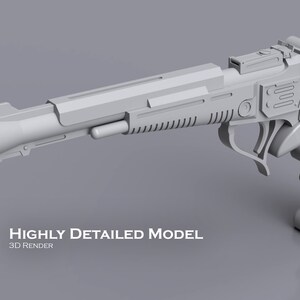 Modelo 3D STL Imperial Heavy Blaster inspirado en Mandalorian para ...