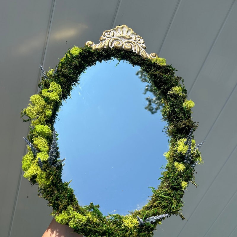 Moss Mirror - Etsy