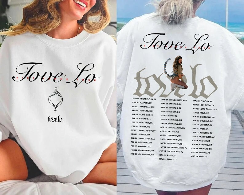 Tove Lo 2023 North American Tour Shirt,Tove Lo 2023 Tour Shirt For Fan ...
