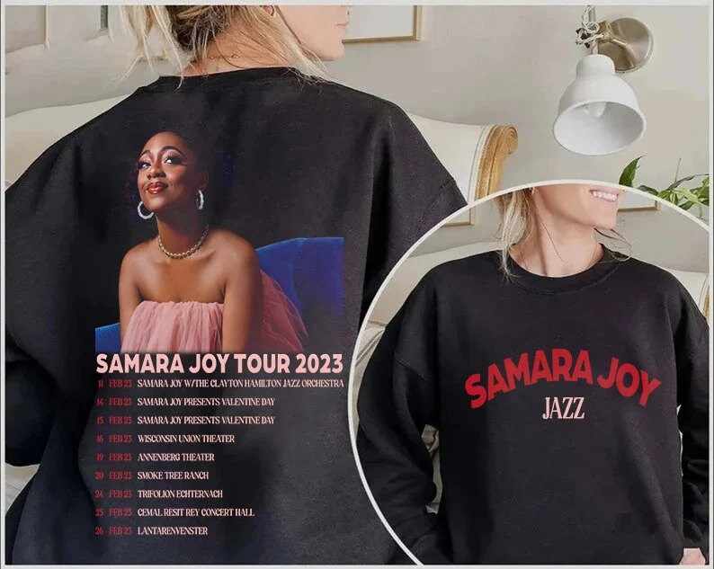 Samara Joy Jazz Tour 2023 Shirt, Samara Joy Tour 2023 Merch sold by ...