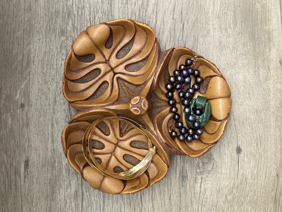 1970s Monstera Catch All - Etsy