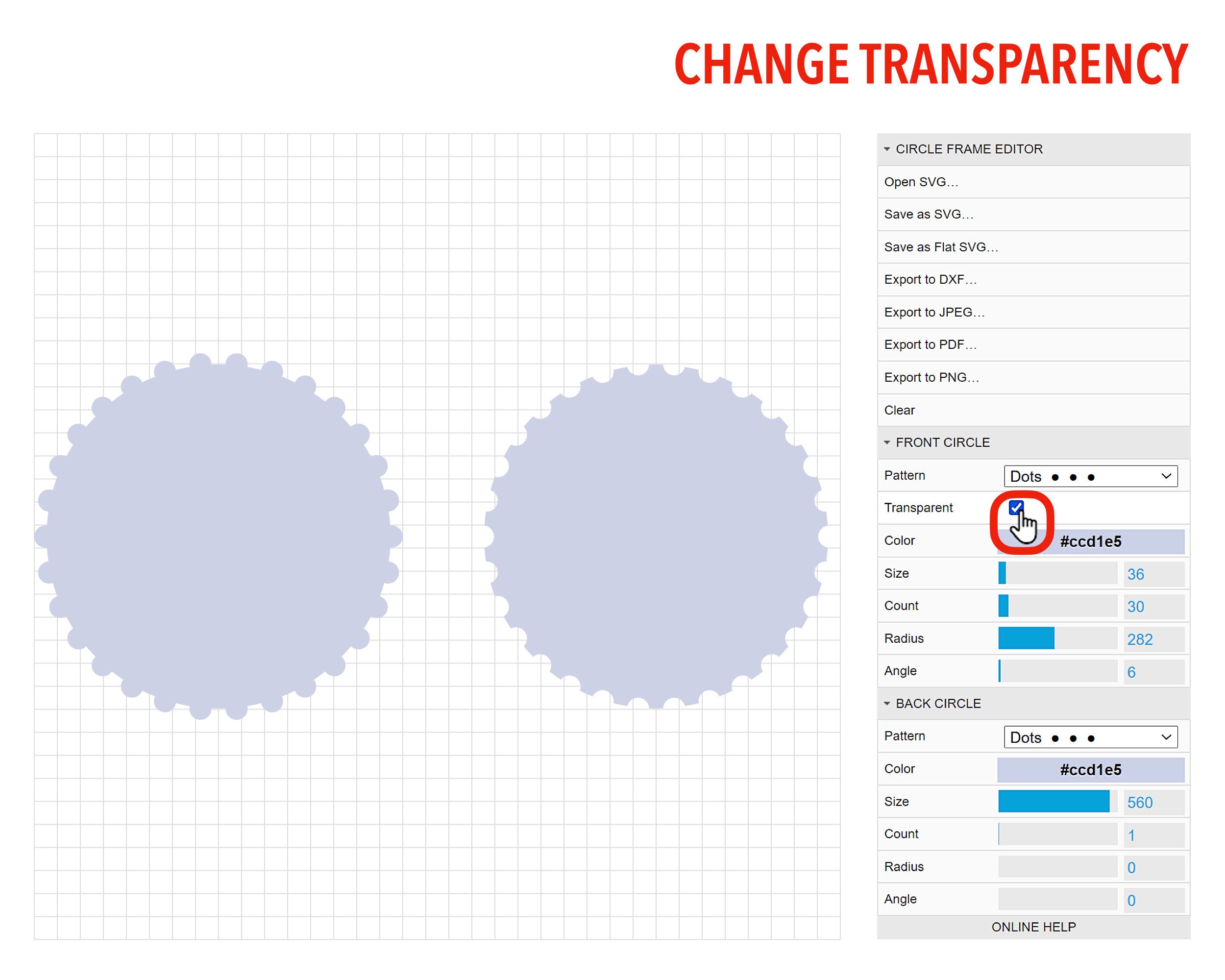 Editable Filled Circle Frames SVG Bundle in Pastel Colors, Commercial ...