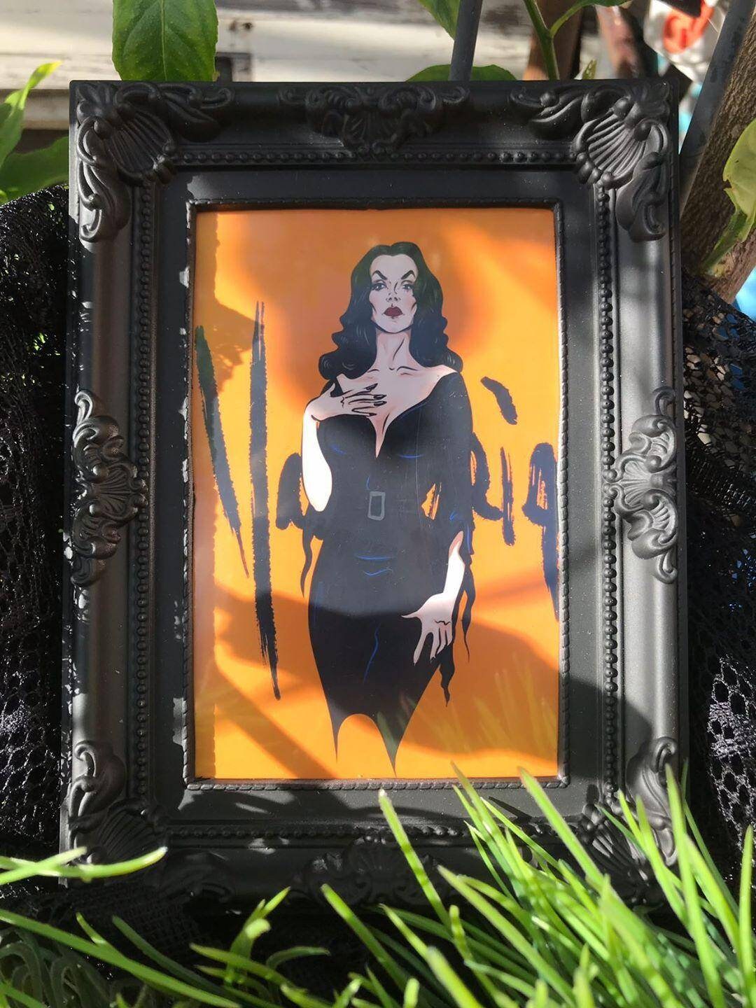 Vampira Print - Etsy