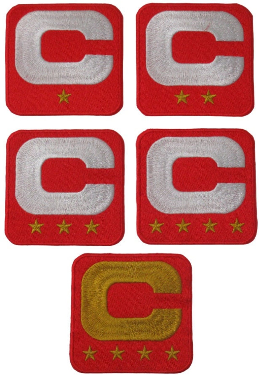 OFFICIAL Kansas City Football Team 2024-25 Season Captains Patch Jersey ...