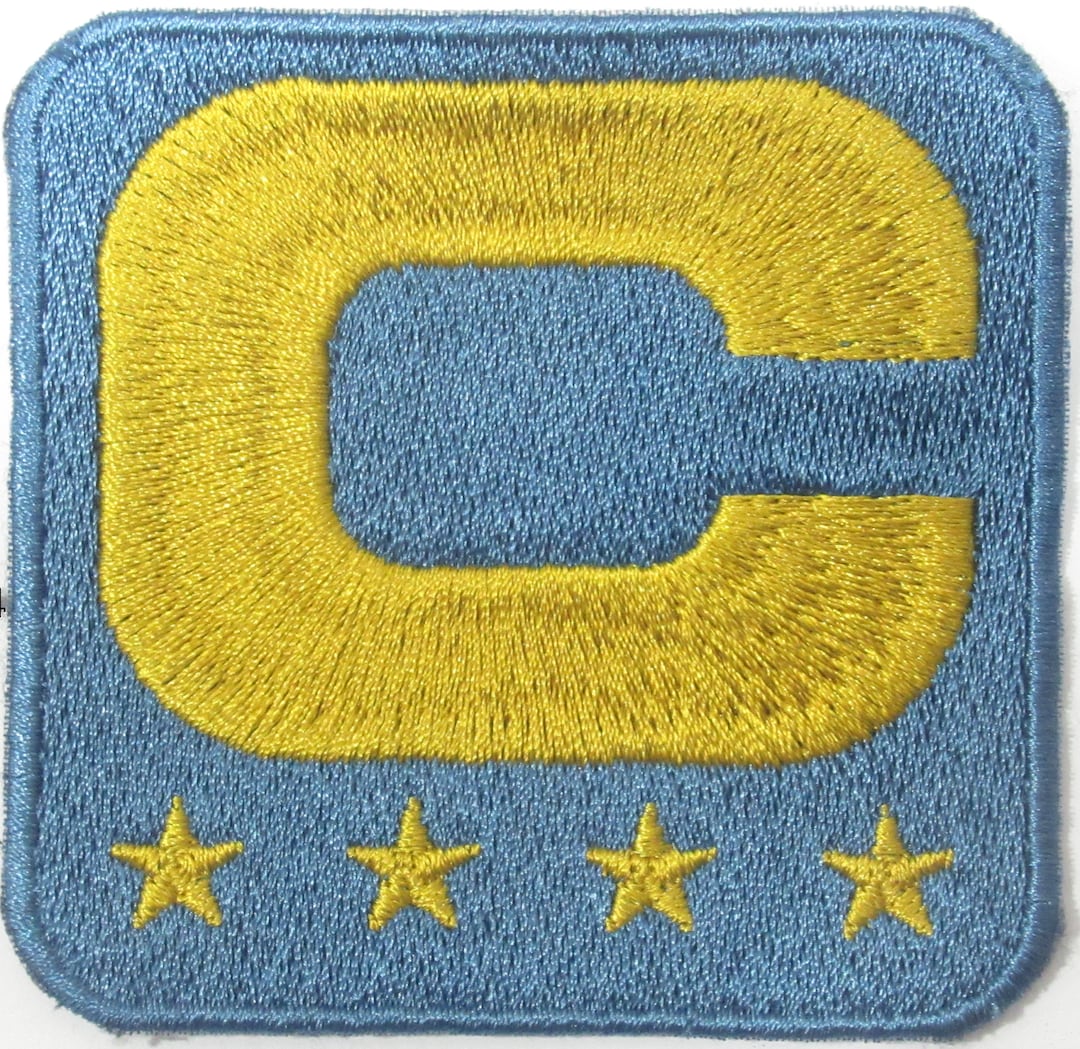 OFFICIAL Jared Goff 2023-24 Season 4 Star ALL GOLD Captains Patch Iron ...