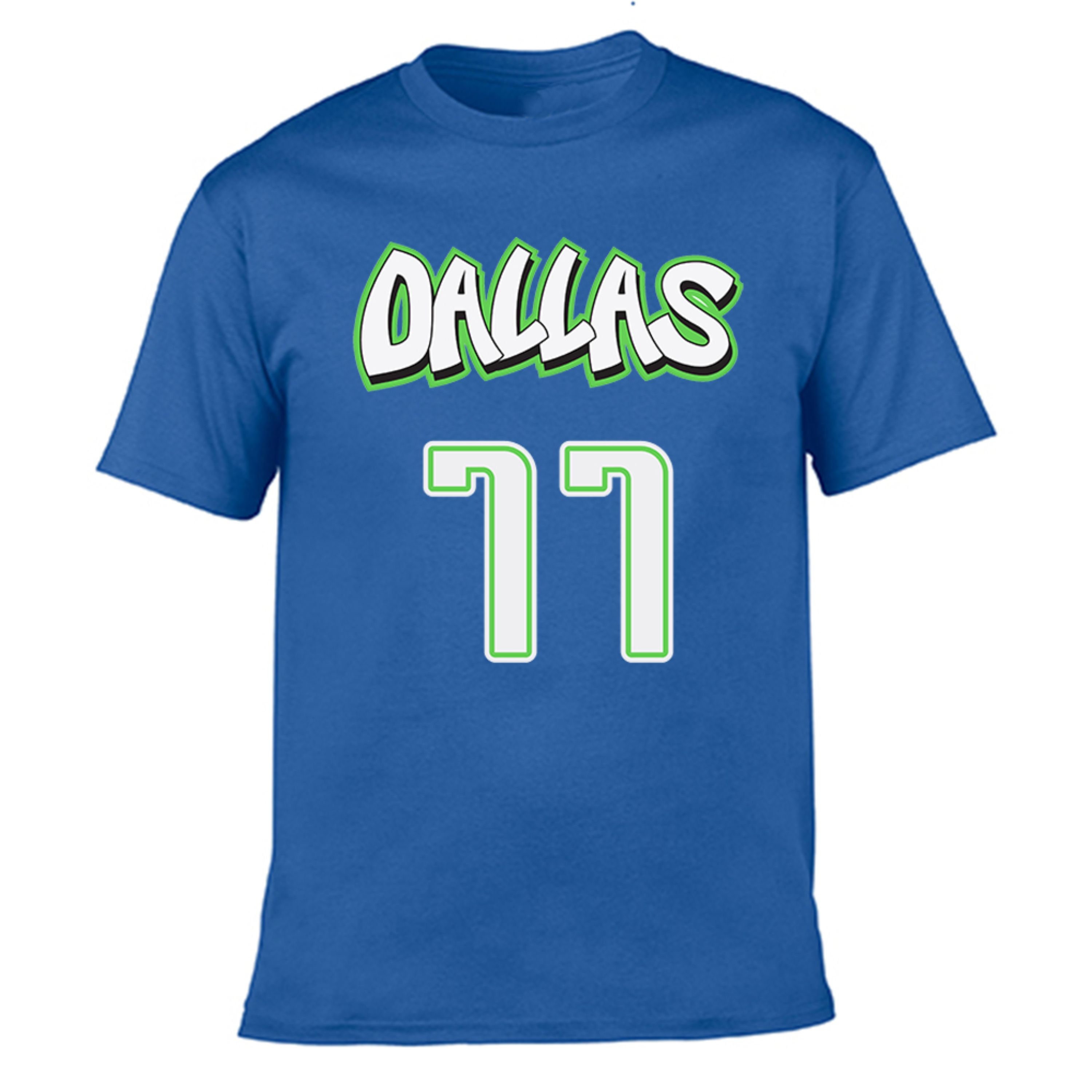 Luka Doncic #77 Dallas Mavericks City Edition Player Team Jersey CUSTOM ...