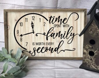 Time With Family | Etsy