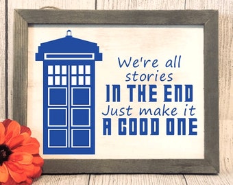 Doctor Who Sign | Etsy