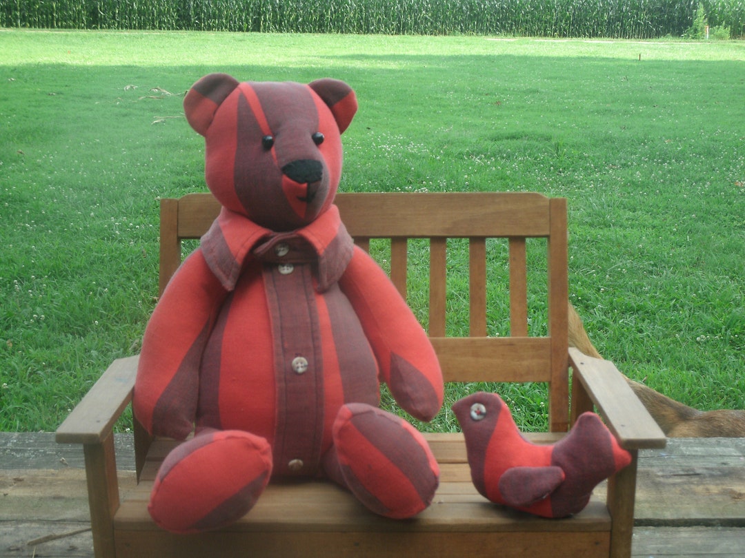 Bears,memory Bear, Keepsake Bear, Bear Made From Clothing, Teddy Bear ...
