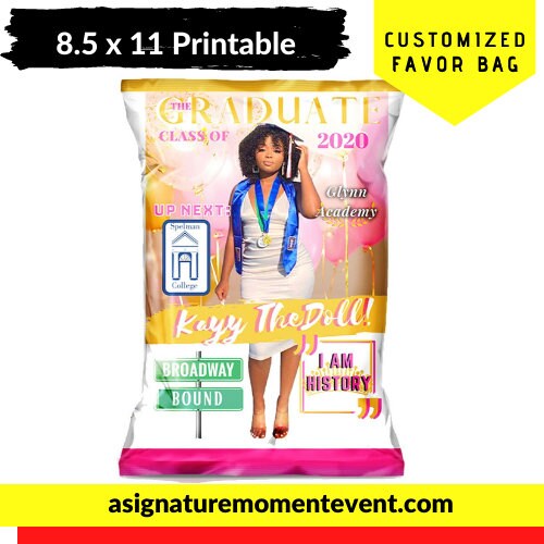 Graduation Chip Bag 2021, Graduation Chip Bag, Party Favors, Graduation ...