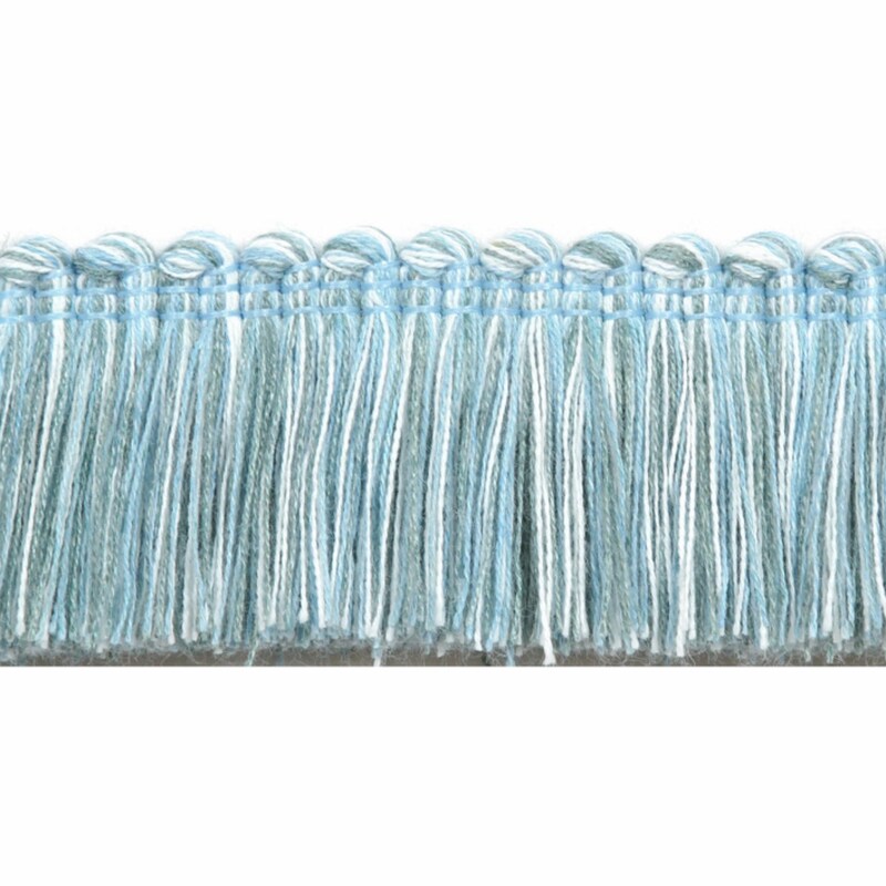 Green and Blue Brush Fringe - Etsy