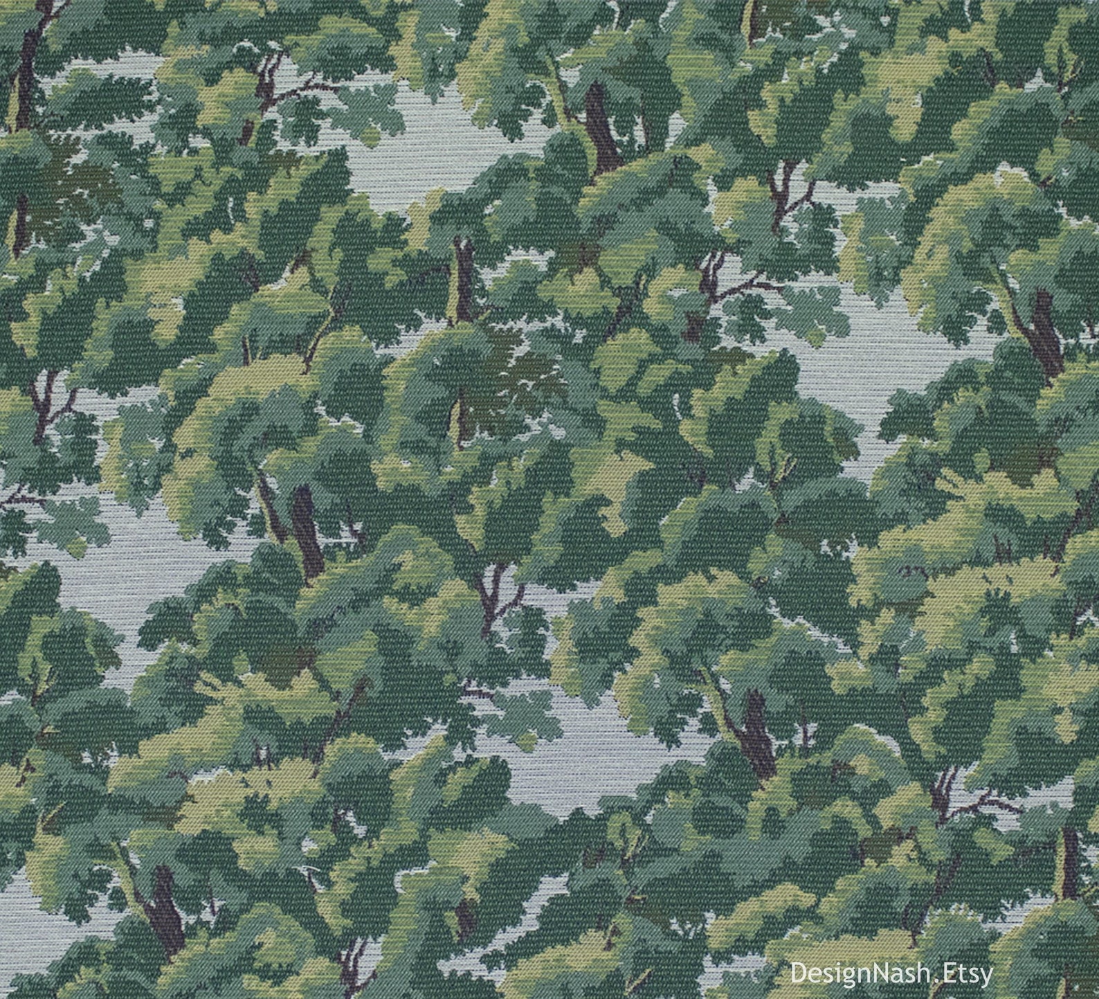 Canopy of Trees Green Crypton! Washable! Performance! Fabric for ...