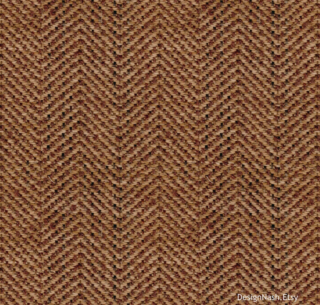 Hammersby Chevron Tweed Fabric for Upholstery and Home Decorating - Etsy