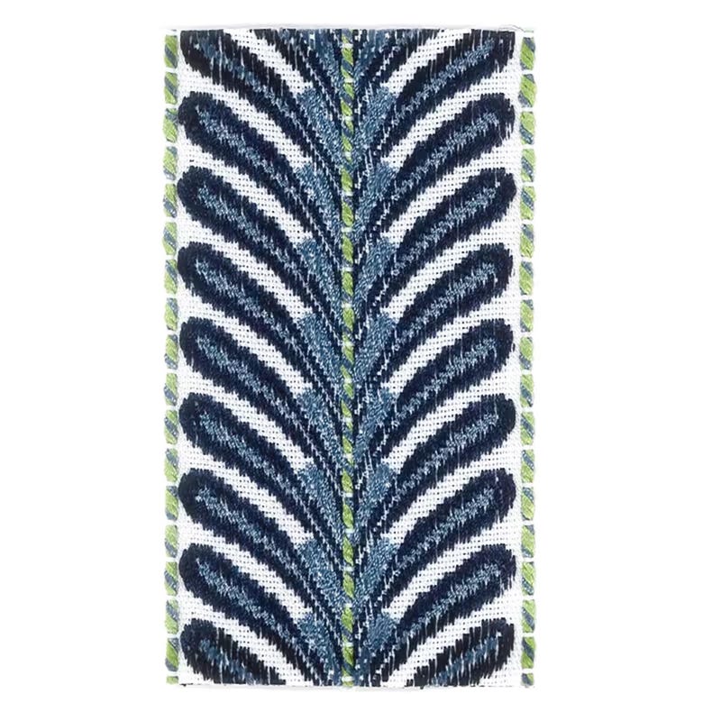 Ivory Curtains Green Trim - Etsy