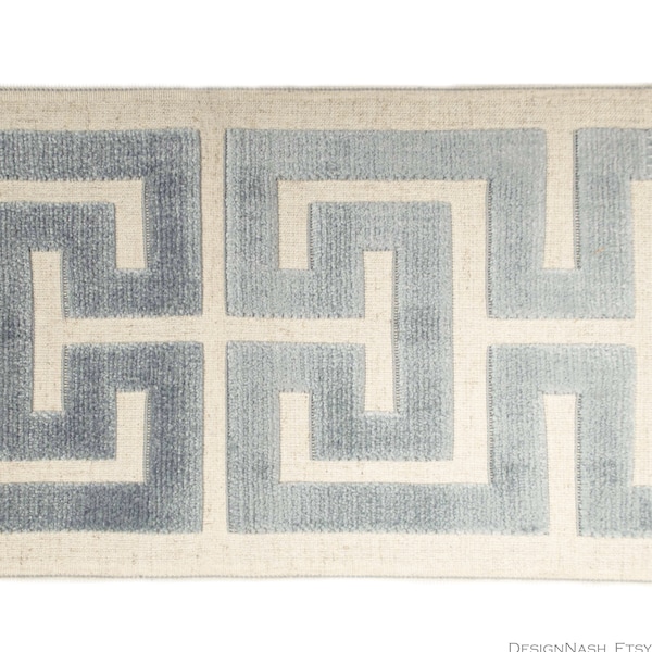 Blue Greek Key - Etsy