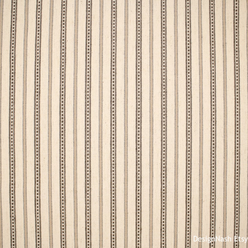 Brown Stripe Fabric - Etsy