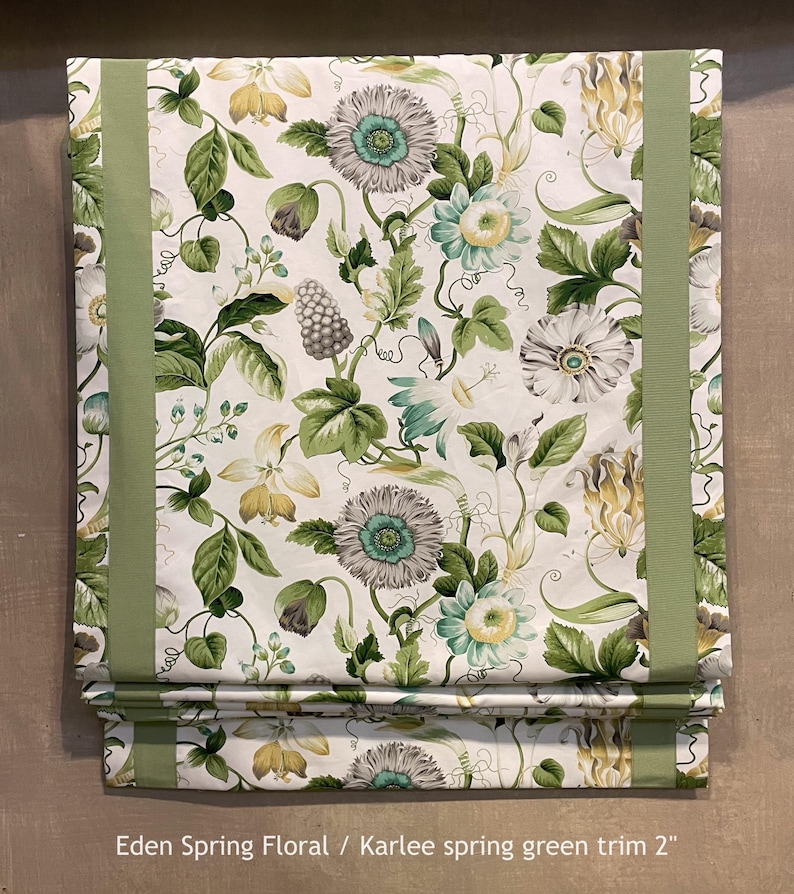 1.5" Karlee Spring Green Border Tape Trim - Etsy