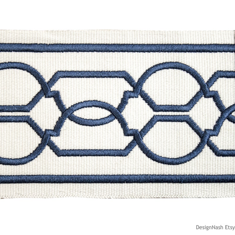 Navy Blue Trim - Etsy